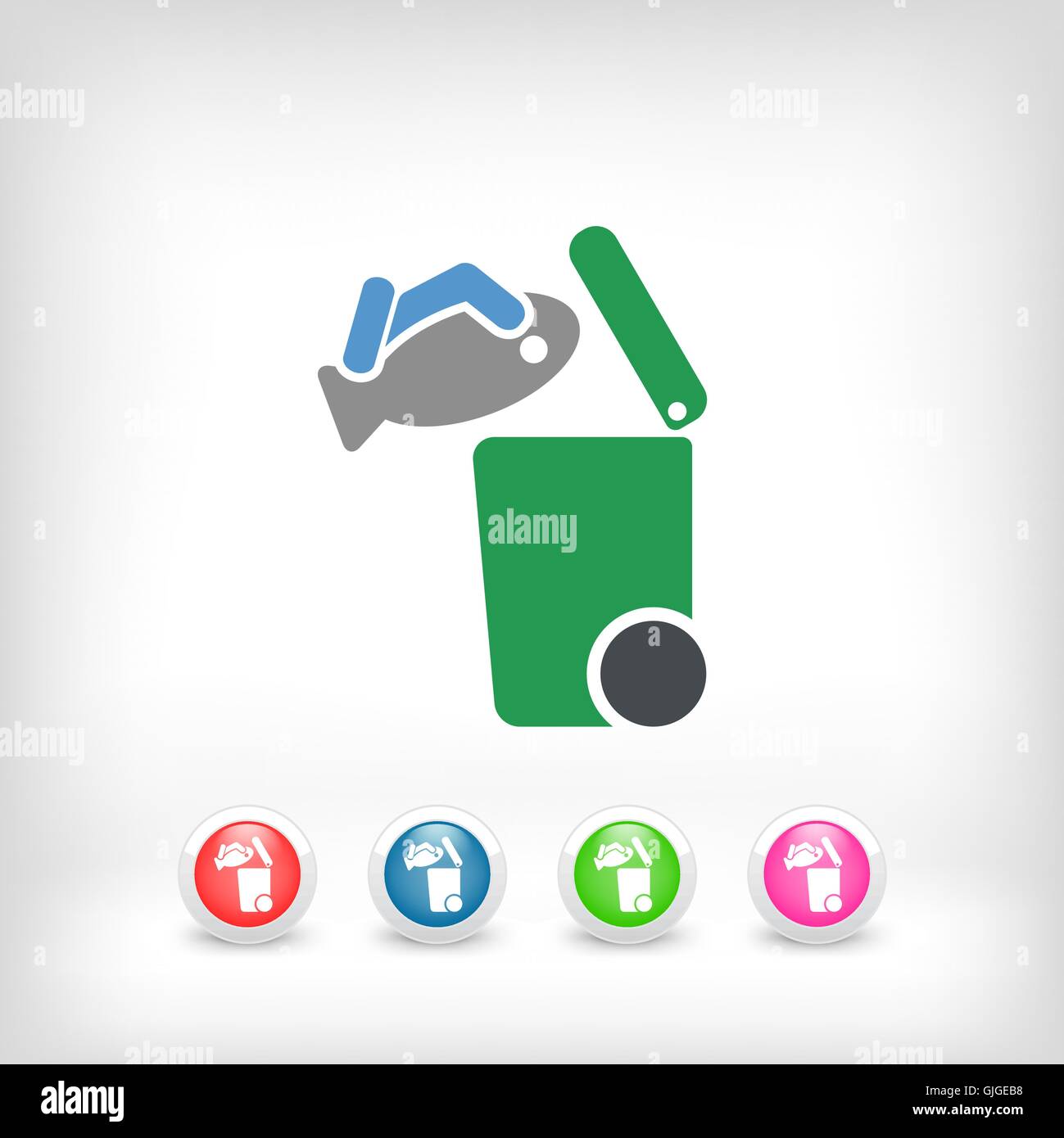 Fish remains Stock Vector Images - Alamy