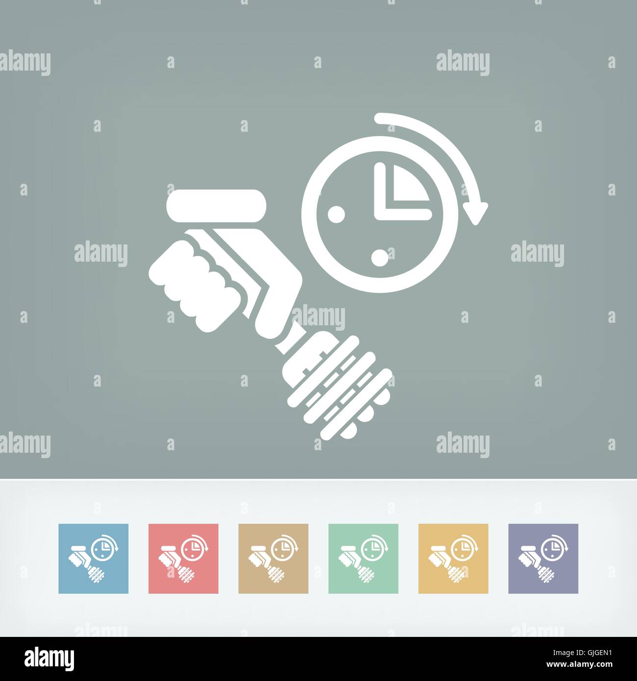 Time for eating Stock Vector Image & Art - Alamy