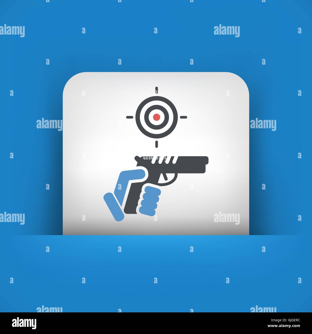 Army Firing Range Stock Vector Images - Alamy