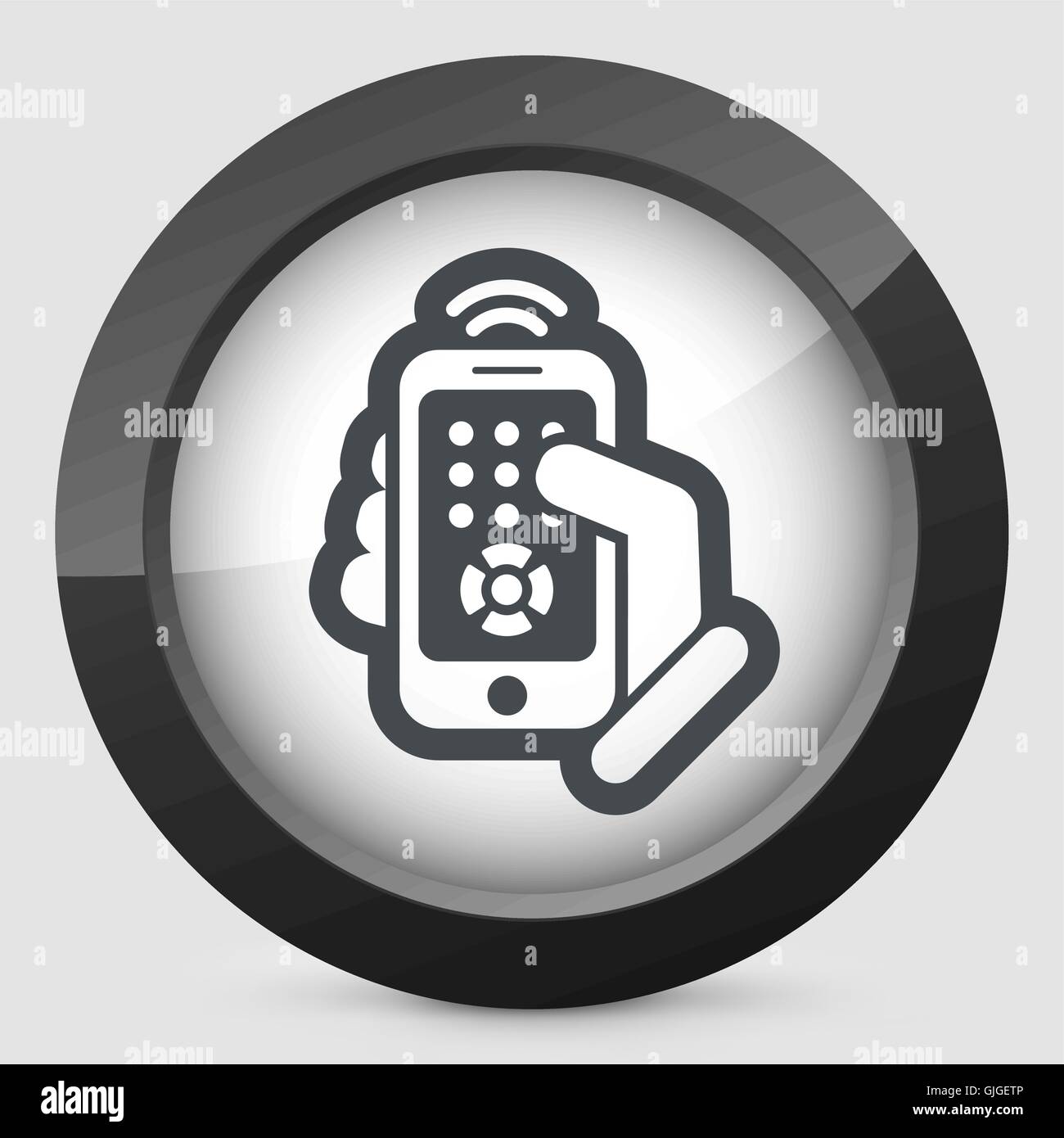 Remote control software Stock Vector Images - Alamy