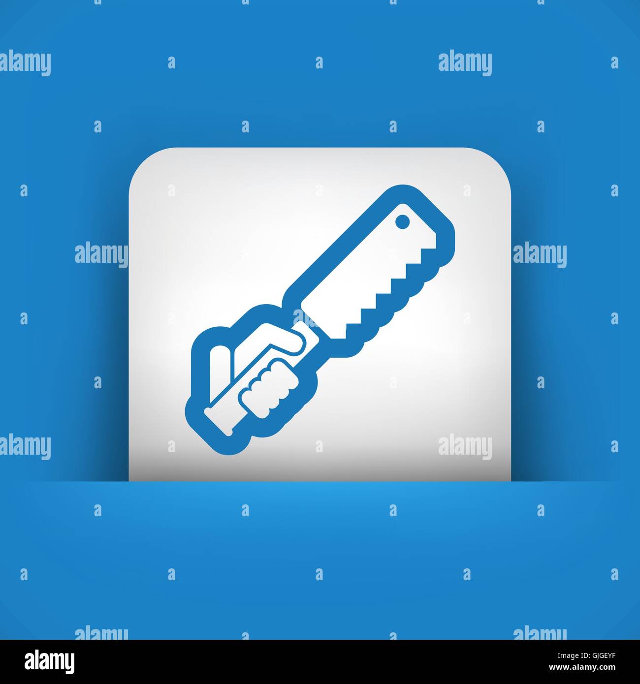 Sawing Working Stock Vector Images - Alamy