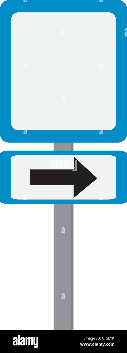 street sign right arrow icon Stock Vector Image & Art - Alamy