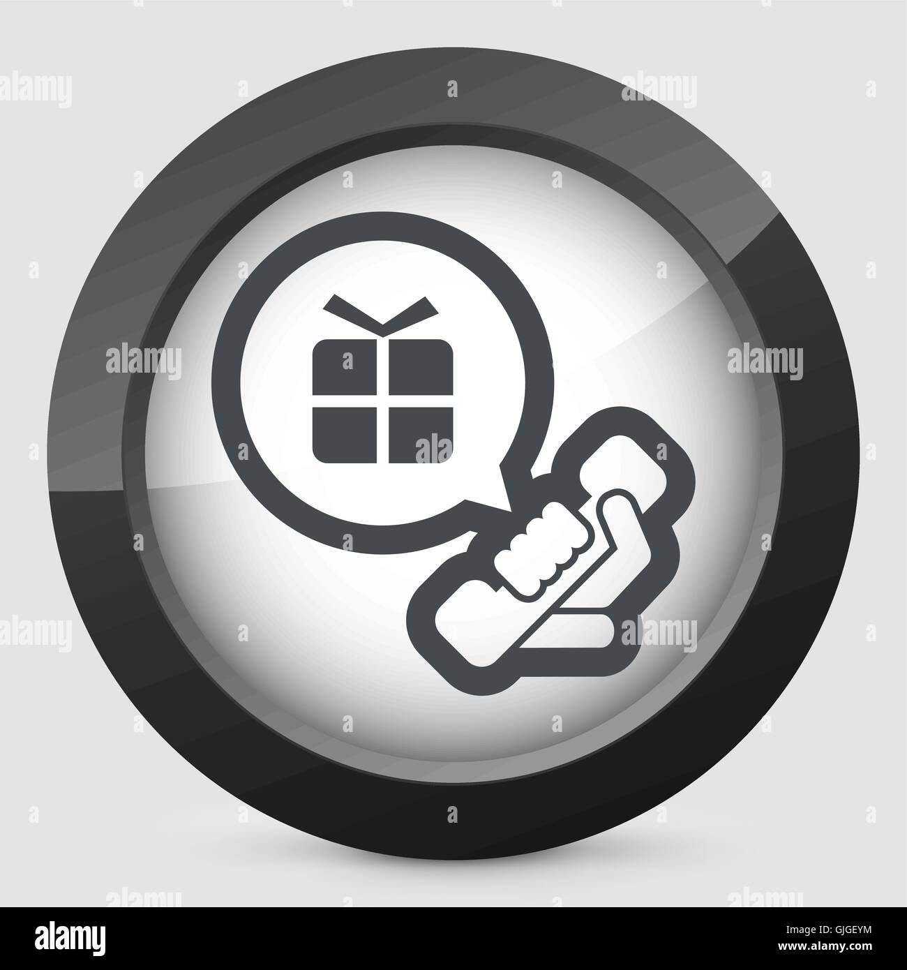 Telephone call for gift Stock Vector Image & Art - Alamy