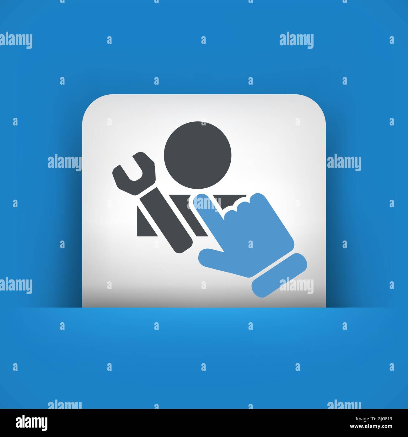 Assistance help Stock Vector Images - Alamy