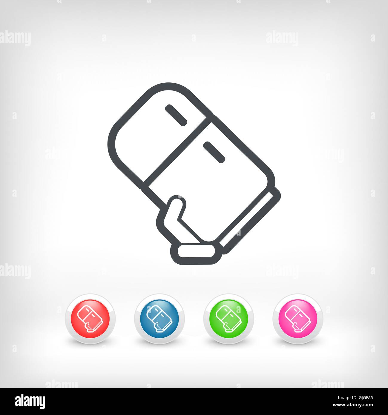 Refrigerator icon hi-res stock photography and images - Alamy