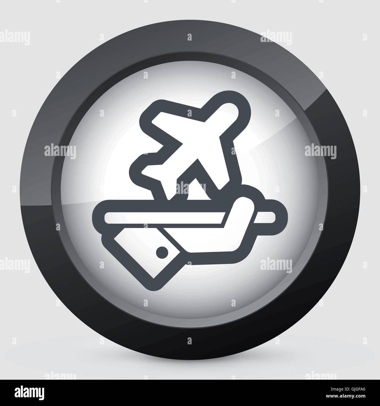 Airplane service Stock Vector Images - Alamy