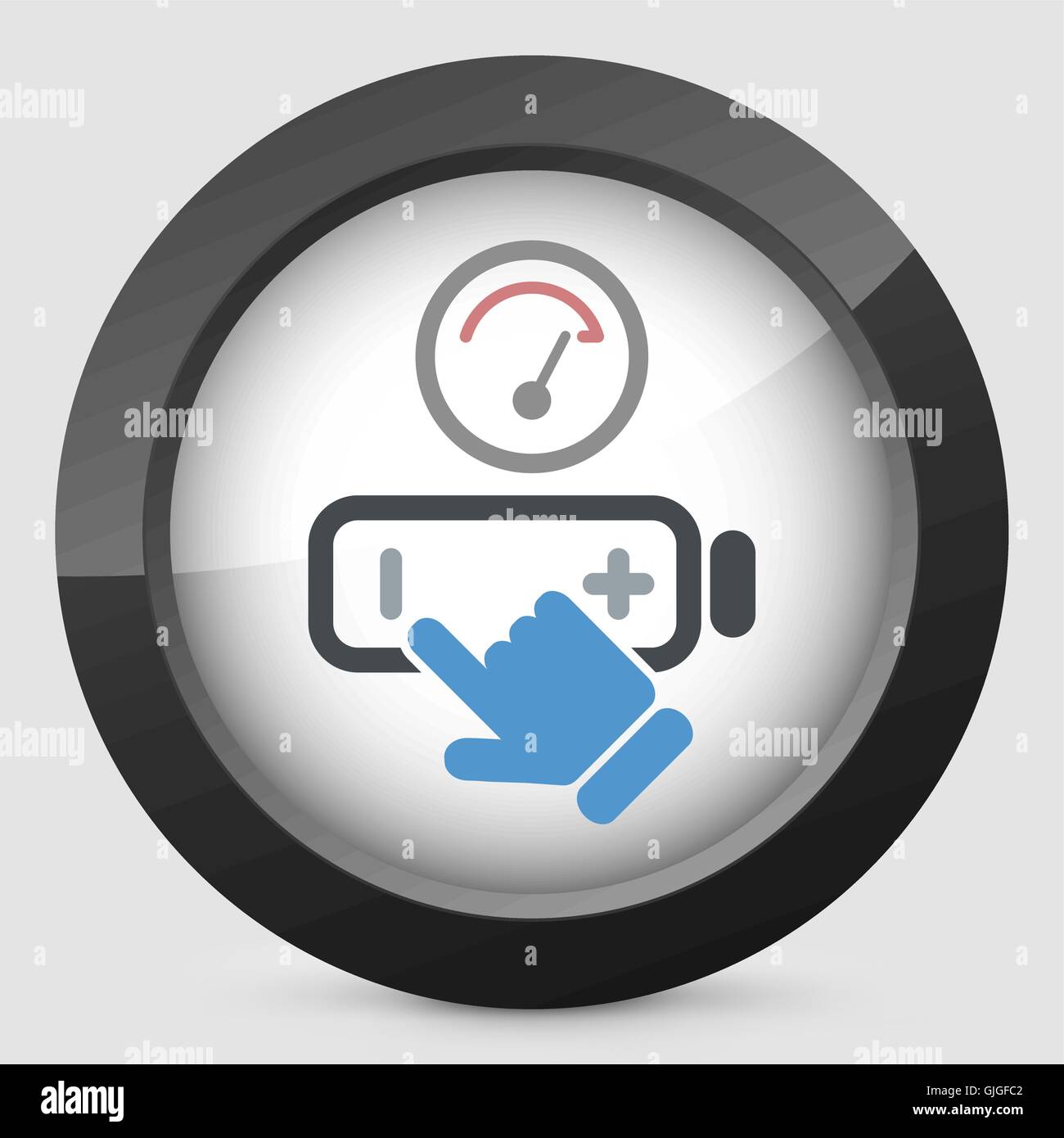 Battery level icon Stock Vector Image & Art - Alamy