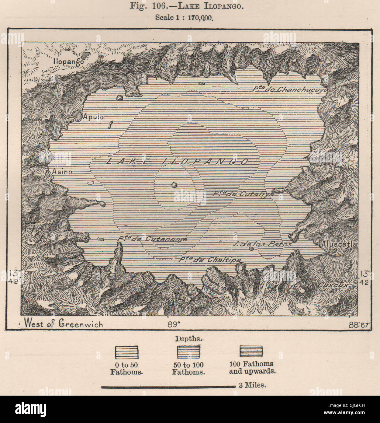 Map of el salvador hi-res stock photography and images - Alamy