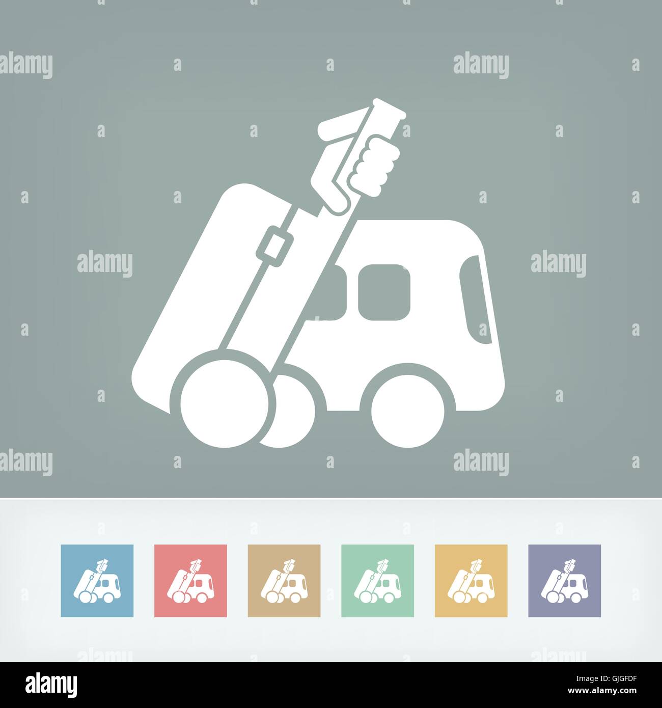 Bus travel icon Stock Vector Image & Art - Alamy