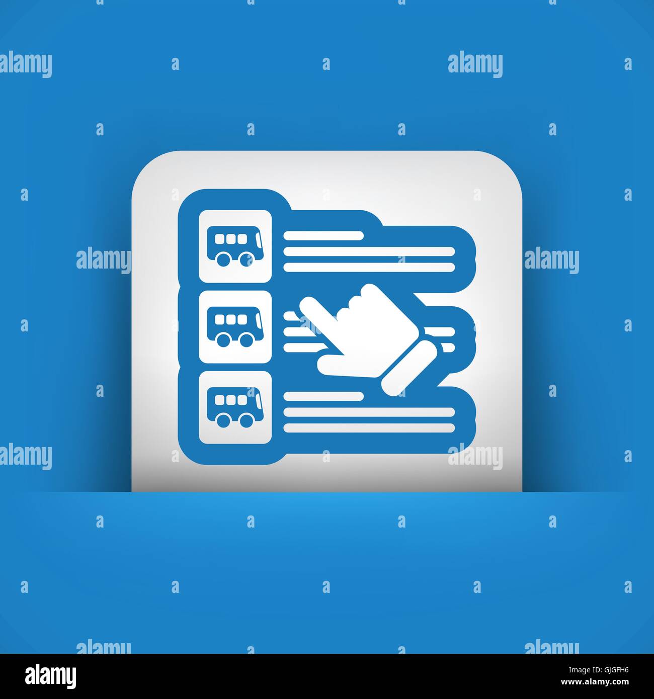 Bus movement Stock Vector Images - Alamy