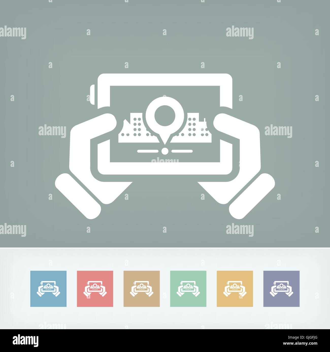 City map icon Stock Vector Image & Art - Alamy