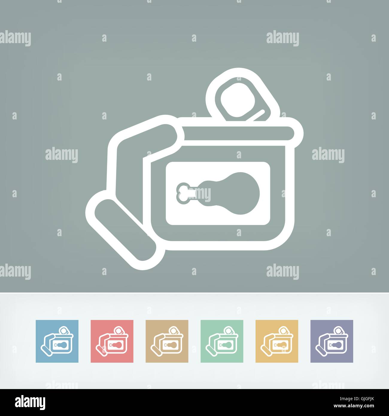 Sealed tin can Stock Vector Images - Alamy