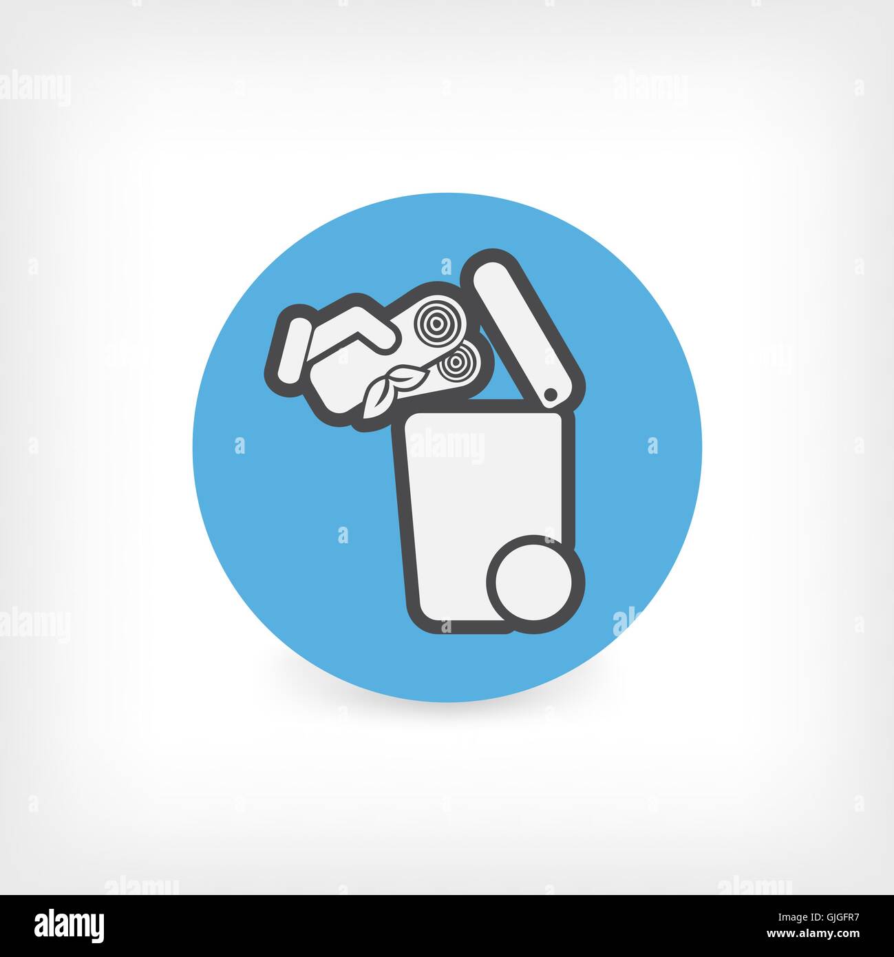 Separate waste collection icon Stock Vector Image & Art - Alamy