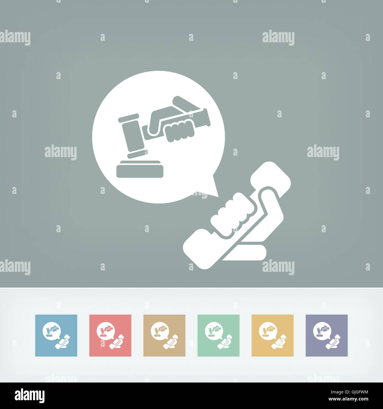 Legal assistance icon Stock Vector Image & Art - Alamy