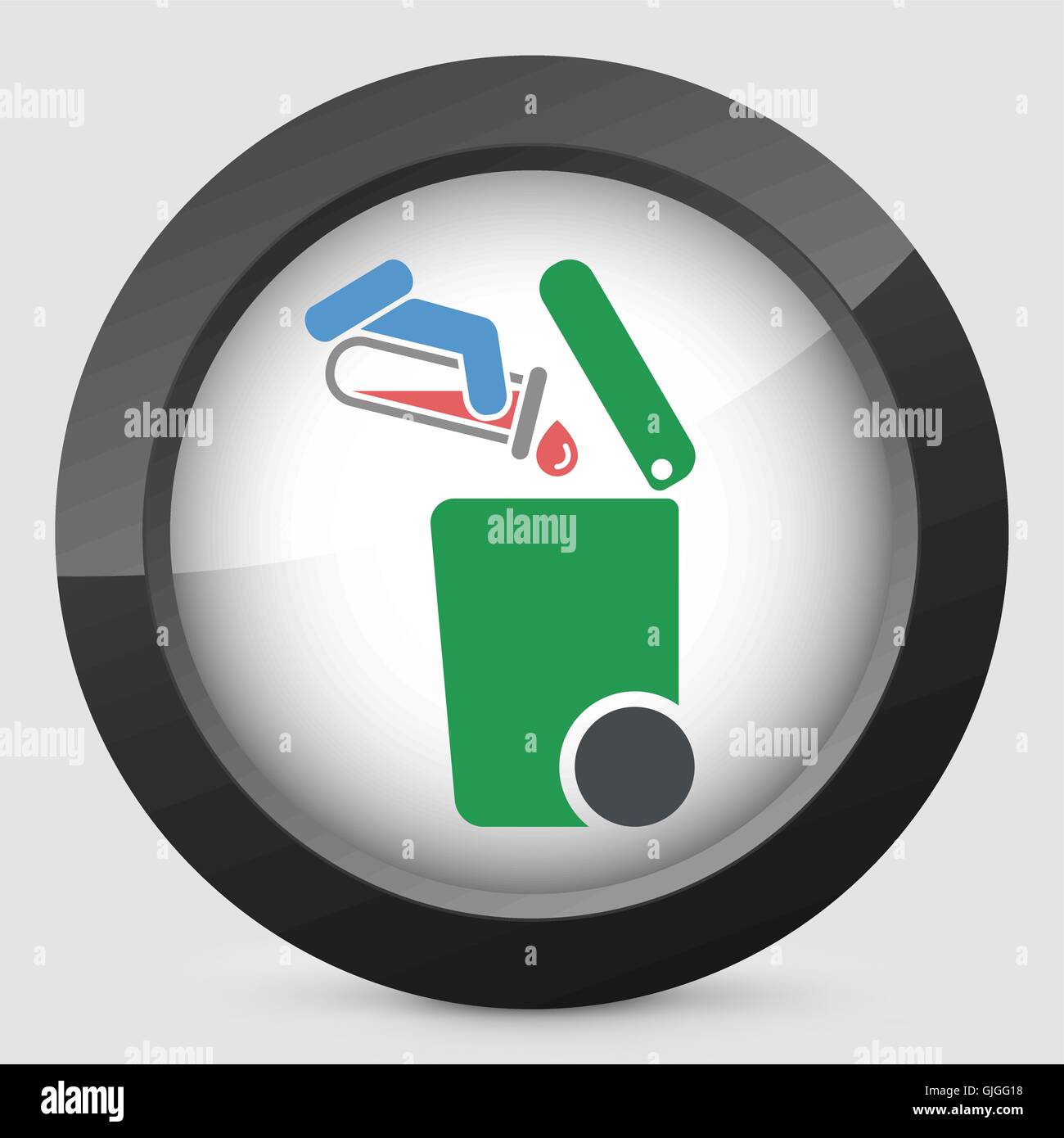 Separated blood tube Stock Vector Images - Alamy