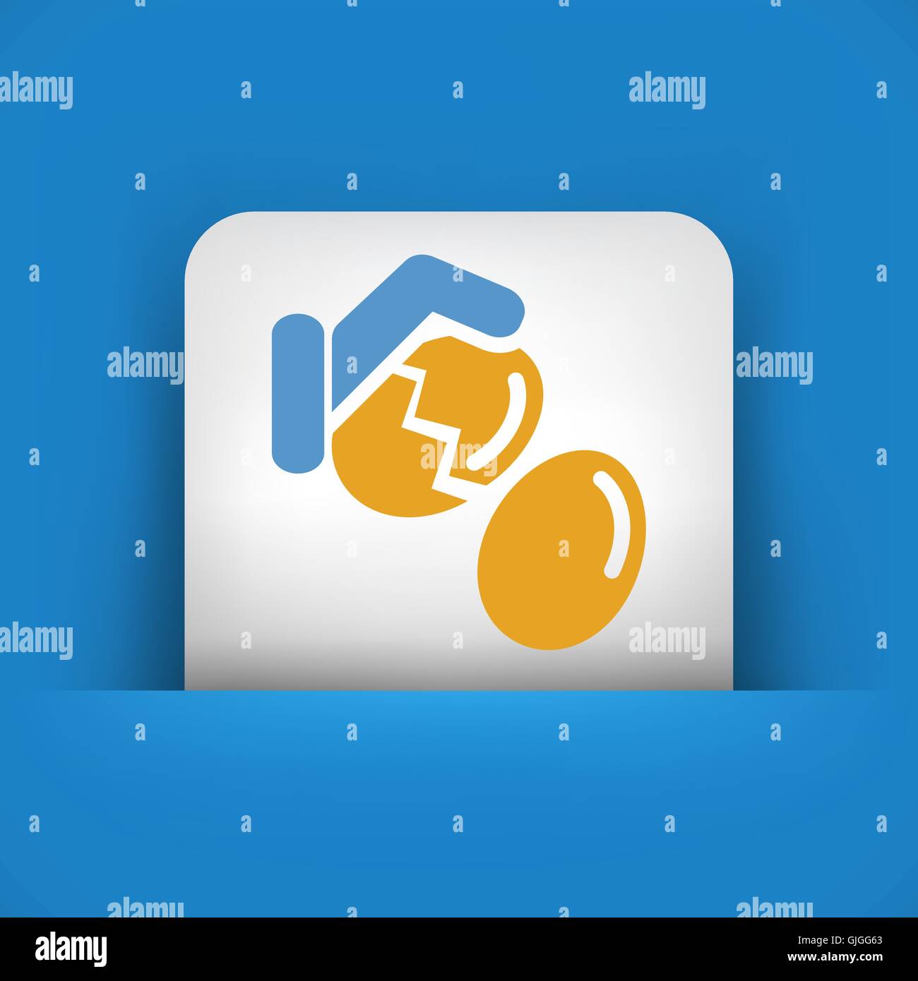 Break hand symbol hi-res stock photography and images - Alamy