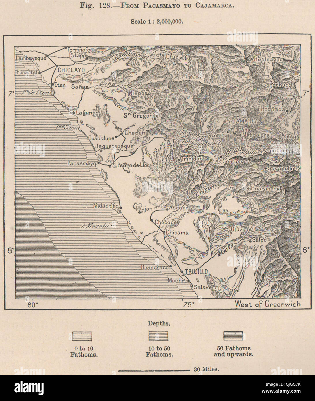 Chiclayo map hi-res stock photography and images - Alamy