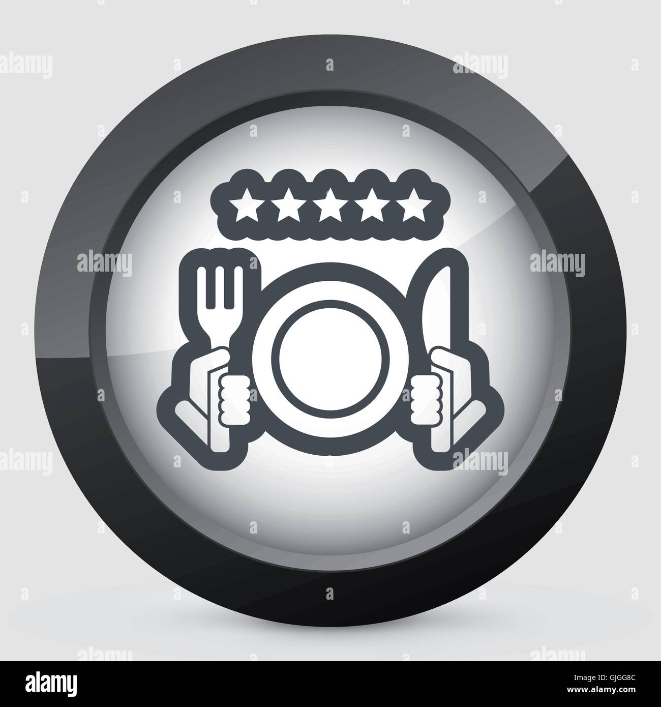 Restaurant icon. Top rating Stock Vector Image & Art - Alamy
