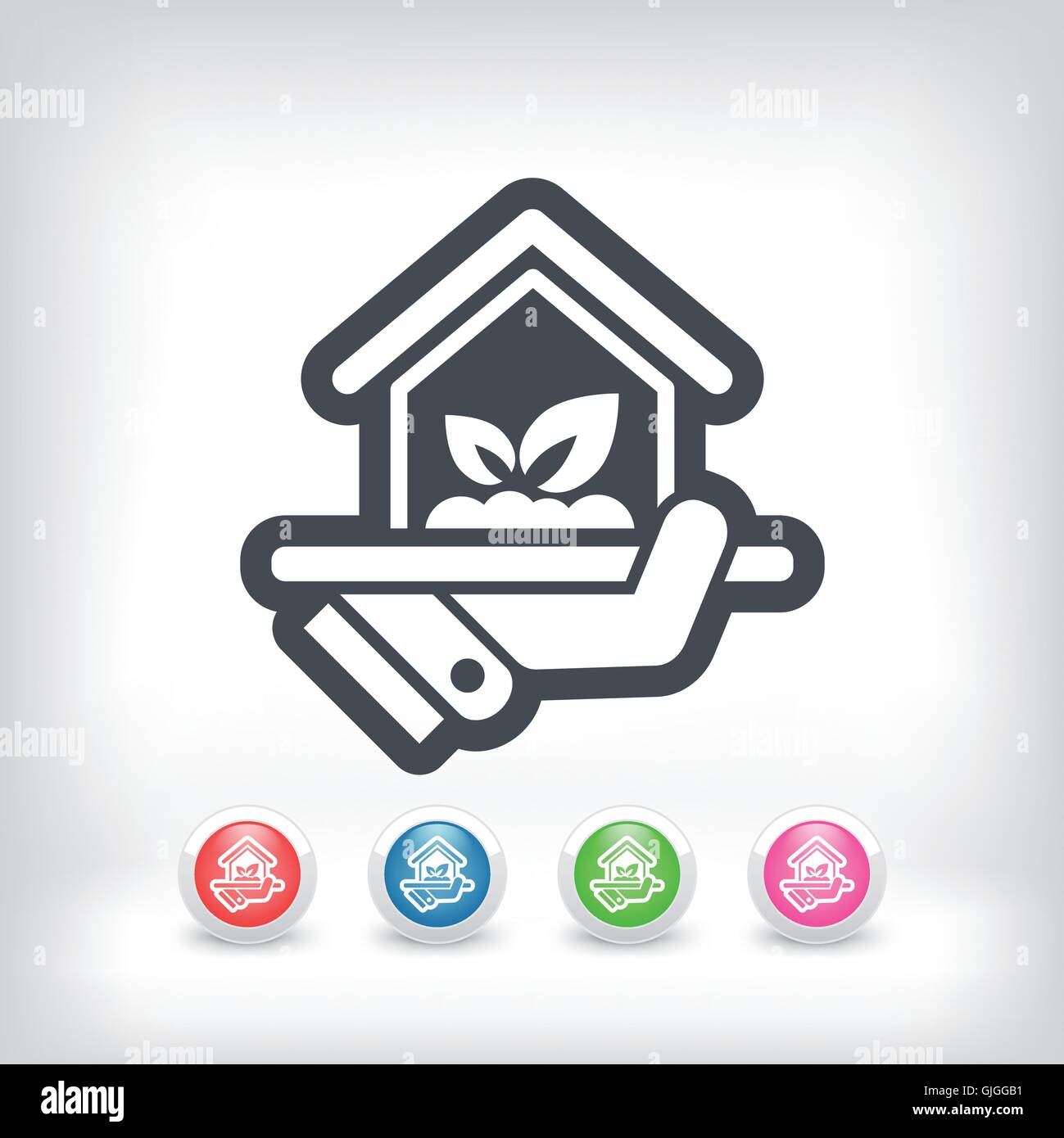 Indoors garden icon Stock Vector Image & Art - Alamy