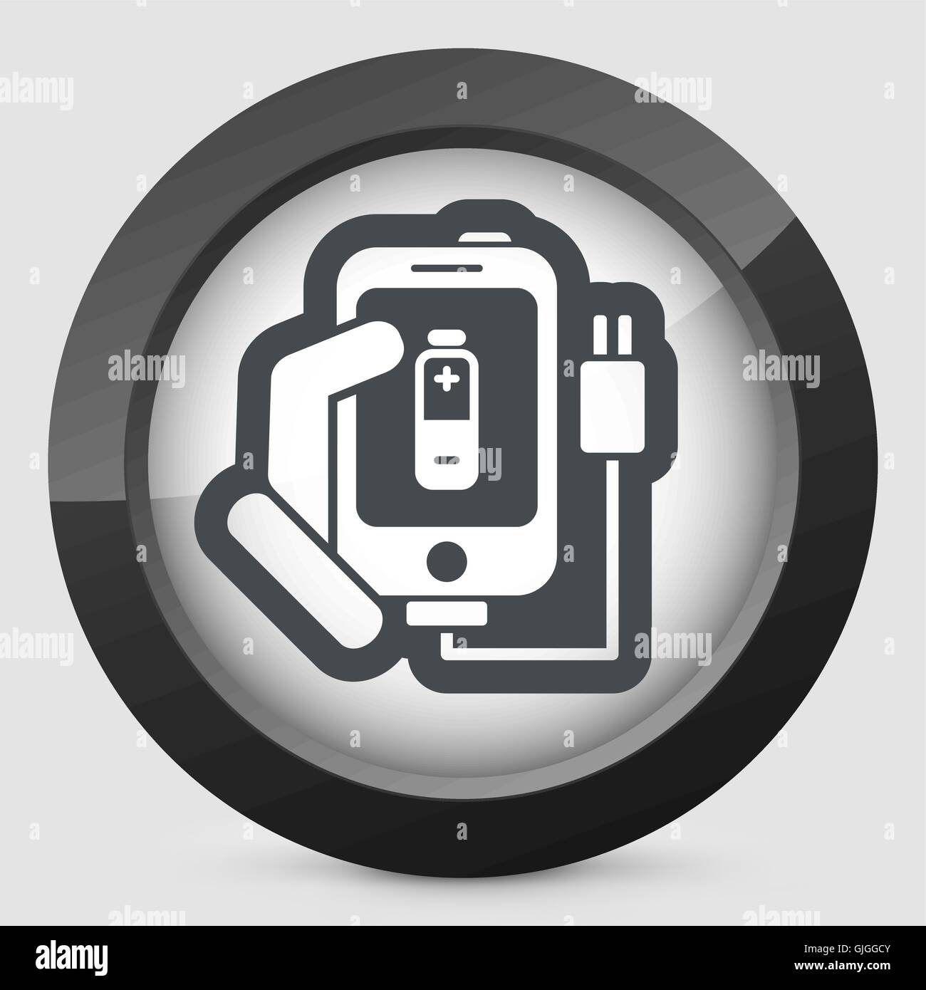 Phone charging cable Stock Vector Images - Alamy
