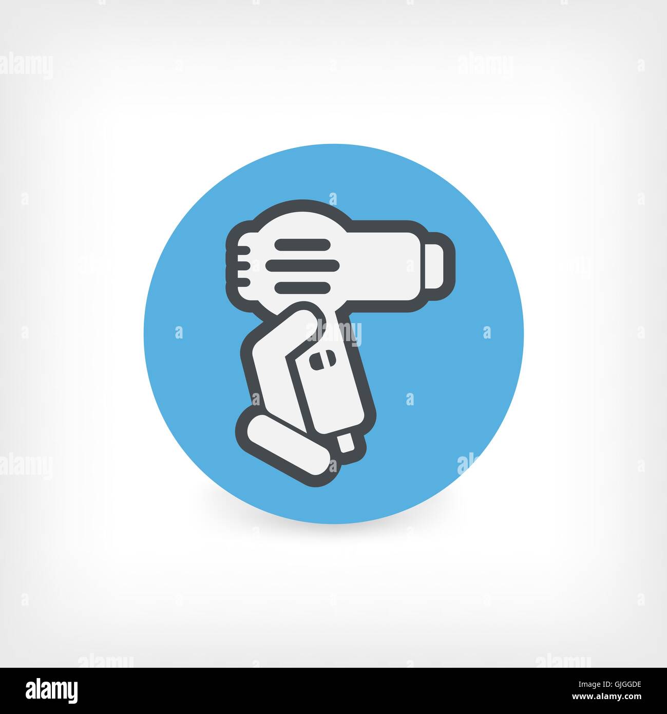 Hand dryer icon Stock Vector Images - Alamy