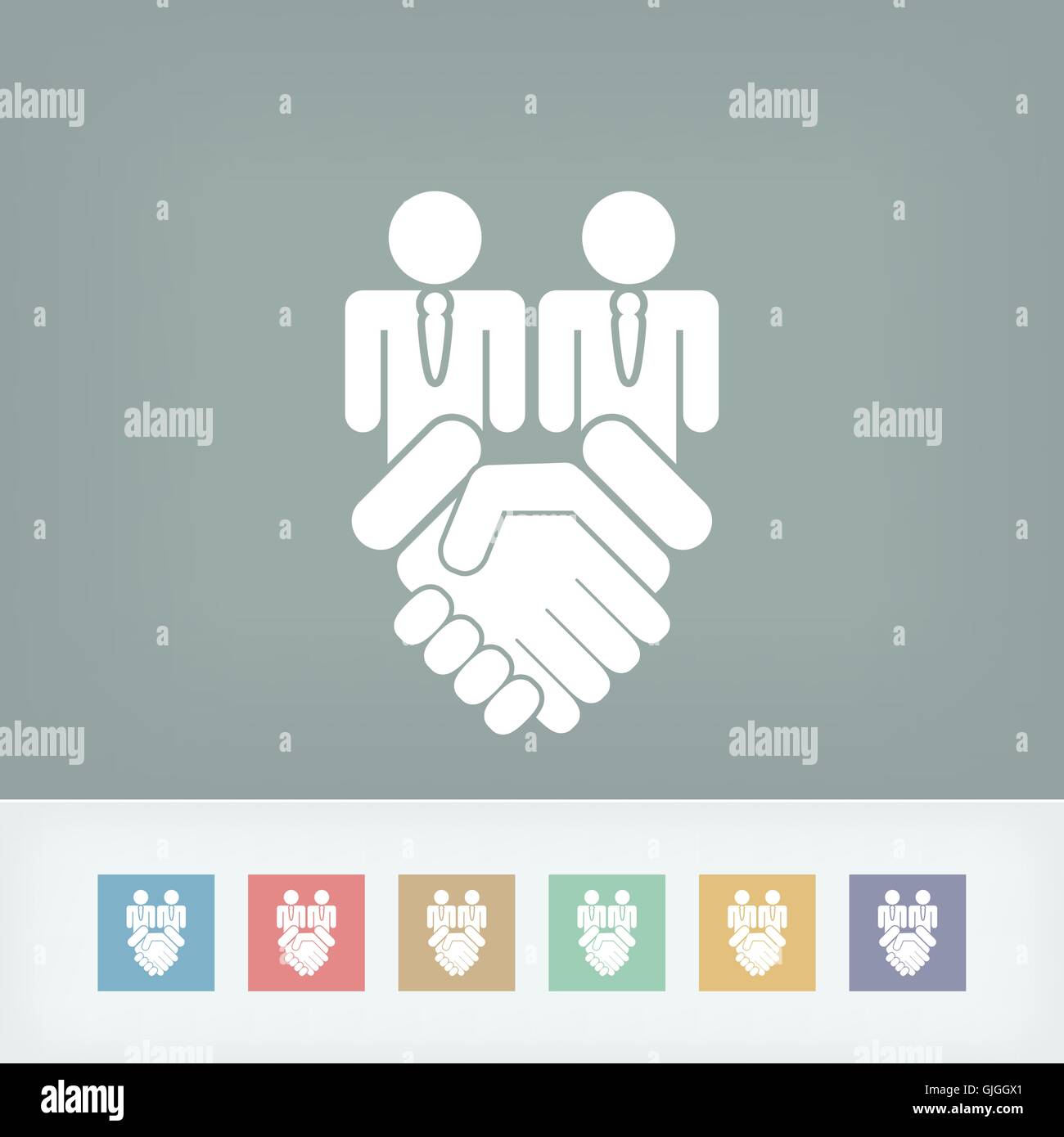 Social agreed icon hi-res stock photography and images - Alamy