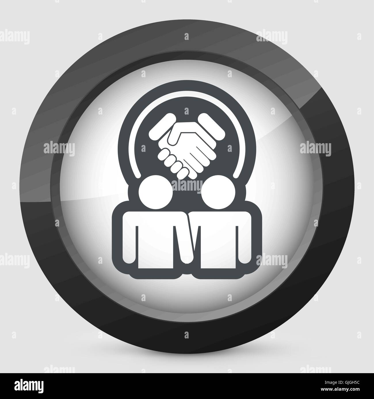 Partnership agreement icon Stock Vector Image & Art - Alamy