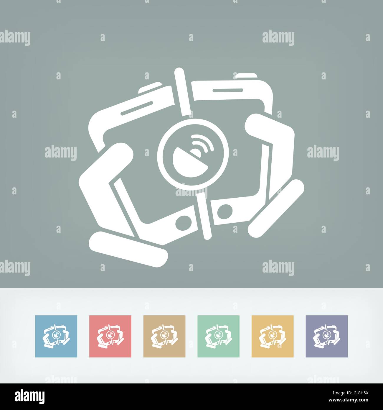 Mobile connection icon Stock Vector Image & Art - Alamy