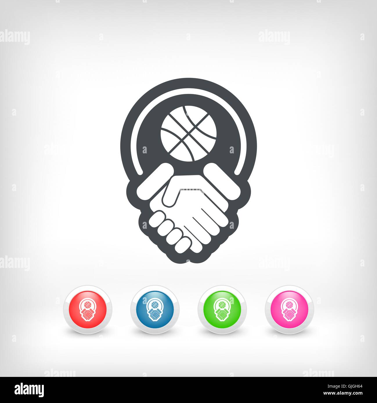 Basketball fairplay icon Stock Vector Image & Art - Alamy