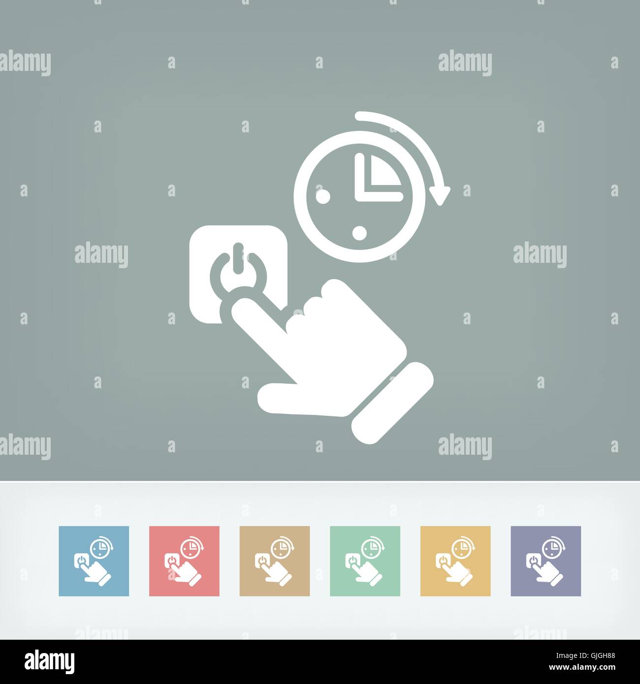 Time switch Stock Vector Images - Alamy