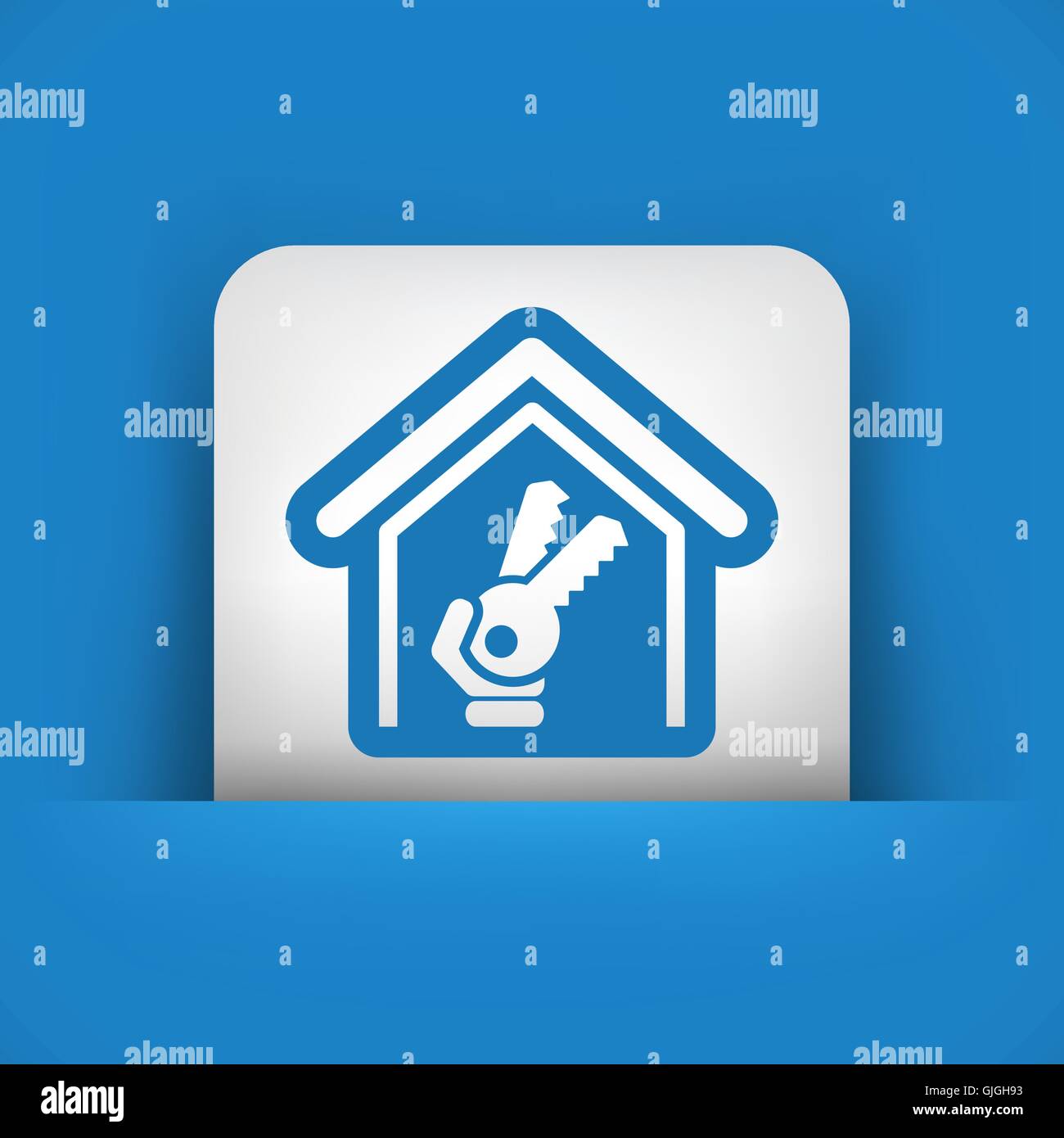 House key icon Stock Vector Image & Art - Alamy