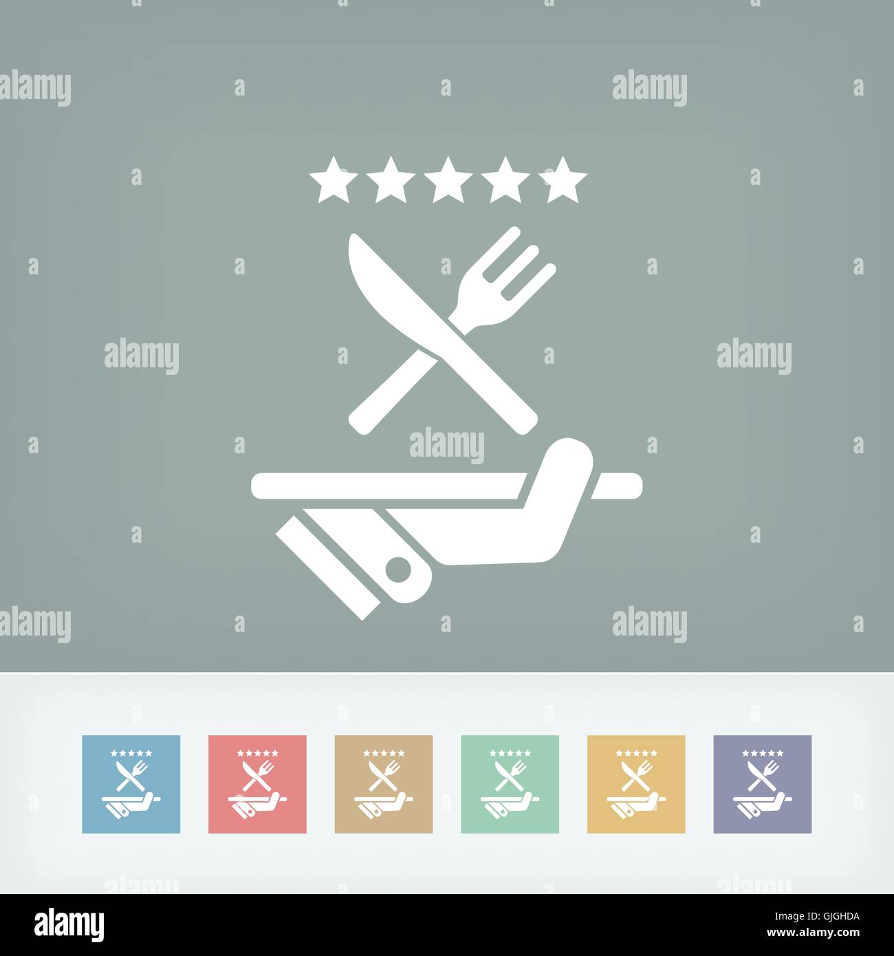 Restaurant icon. Top rating Stock Vector Image & Art - Alamy