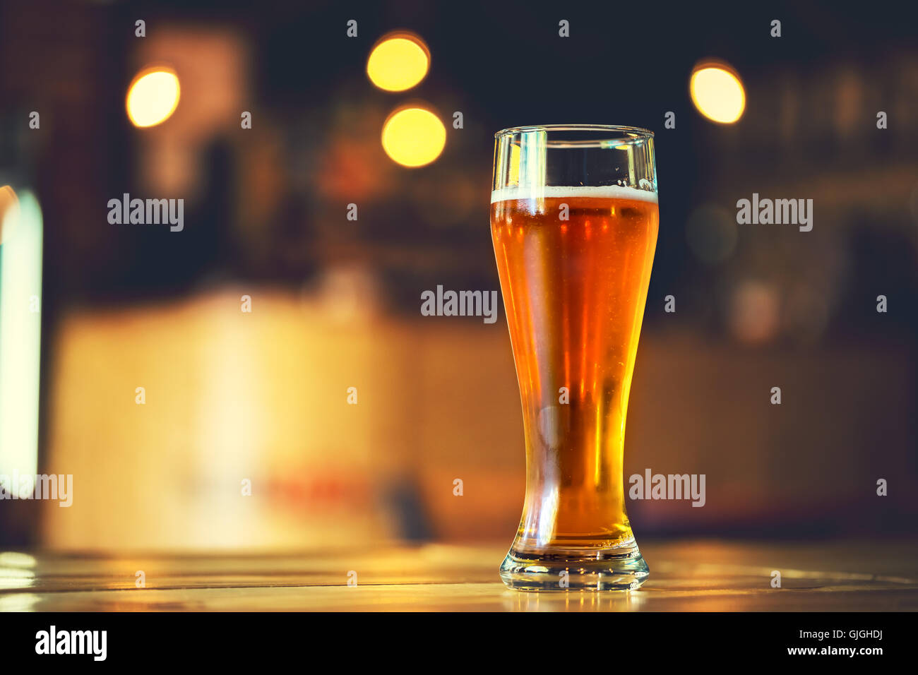 Ale lager glass alcohol hi-res stock photography and images - Alamy