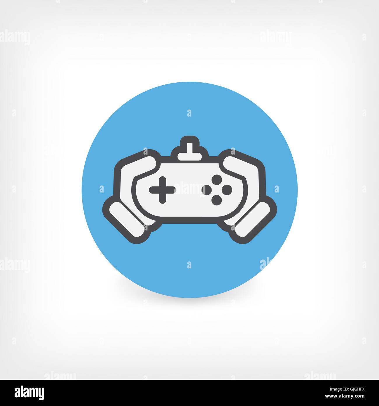 Joypad icon Stock Vector Images - Alamy