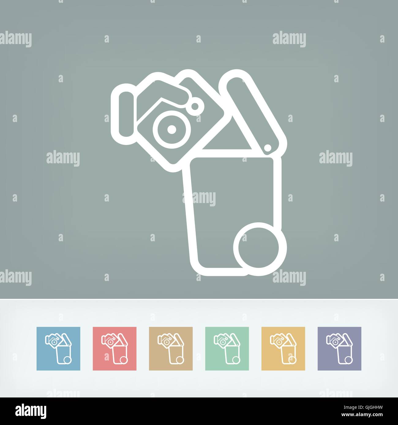 Separate waste collection icon Stock Vector Image & Art - Alamy