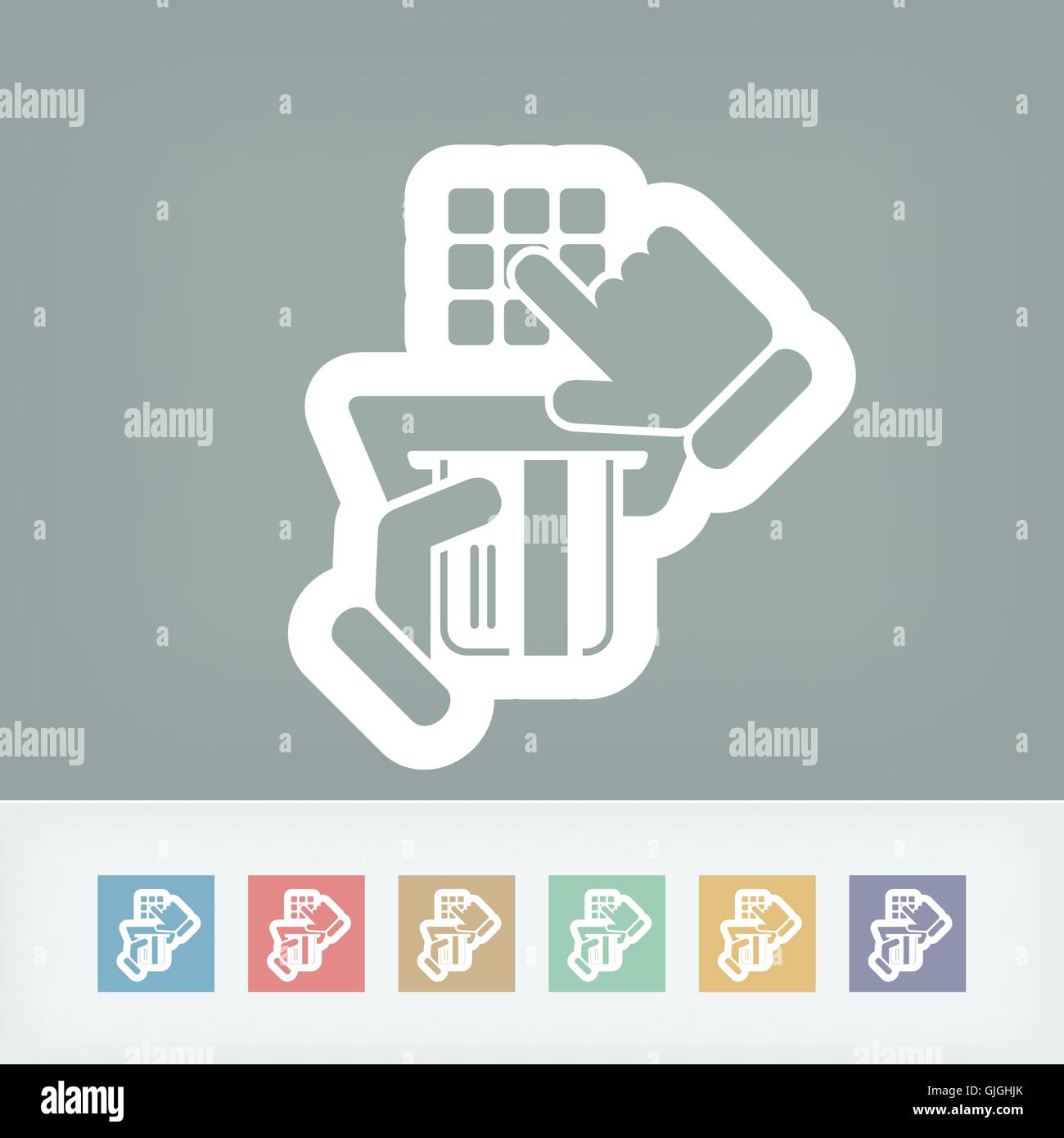 Enter secret code Stock Vector Image & Art - Alamy