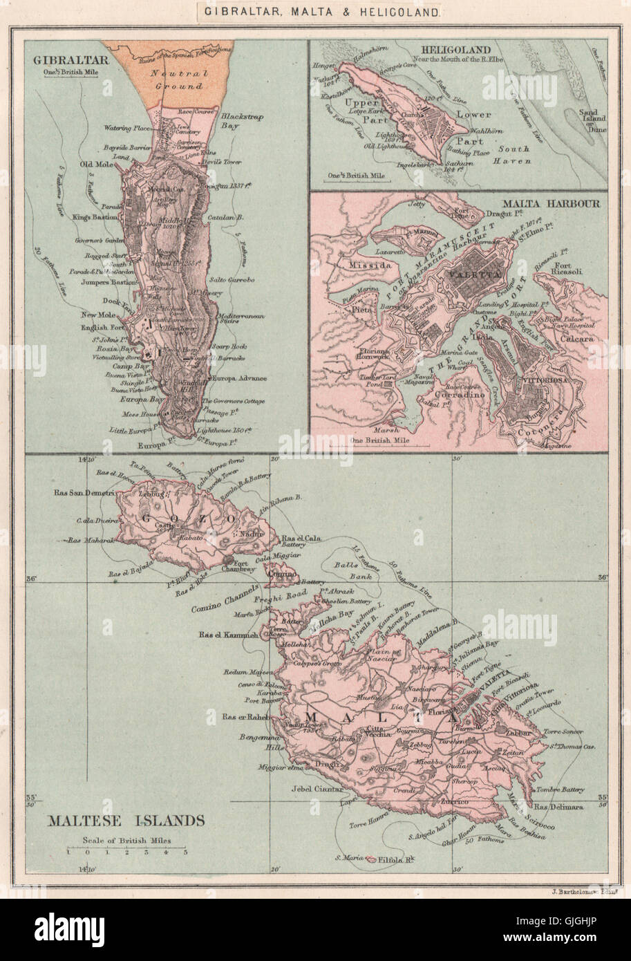Heligoland 19th century hi-res stock photography and images - Alamy