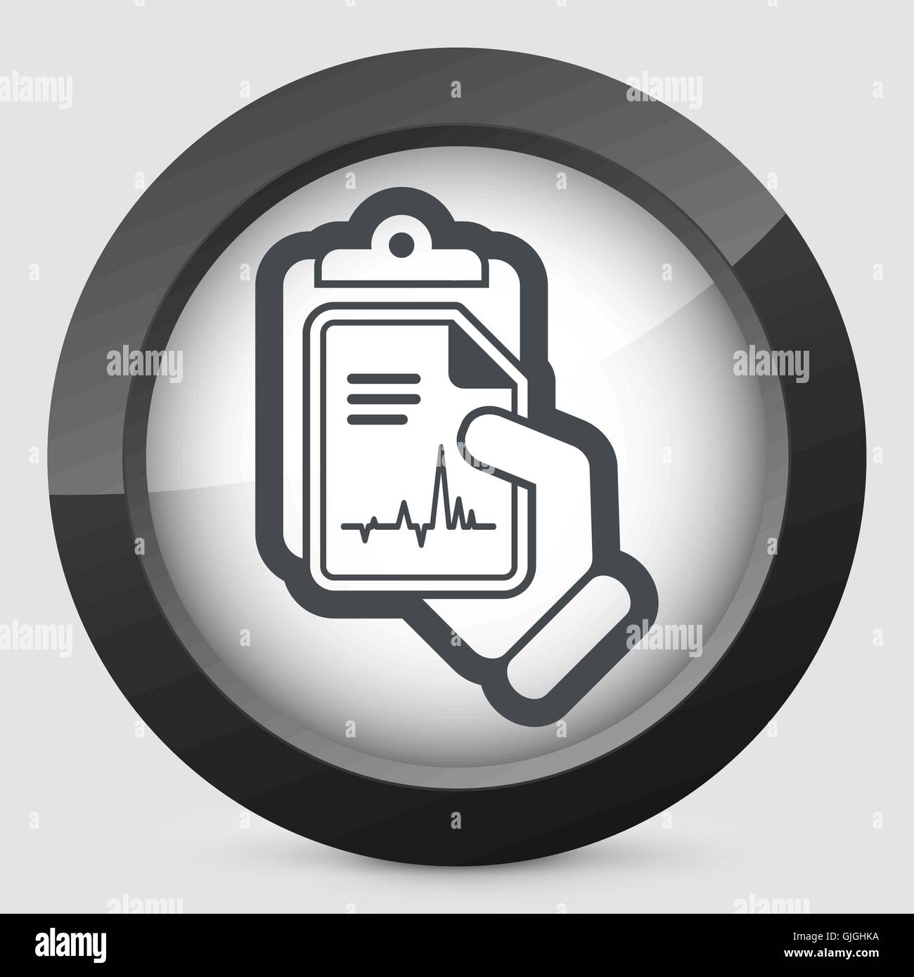 Hand examination Stock Vector Images - Alamy