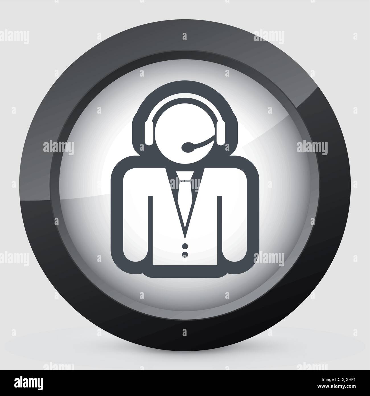 Contact assistance icon Stock Vector Image & Art - Alamy