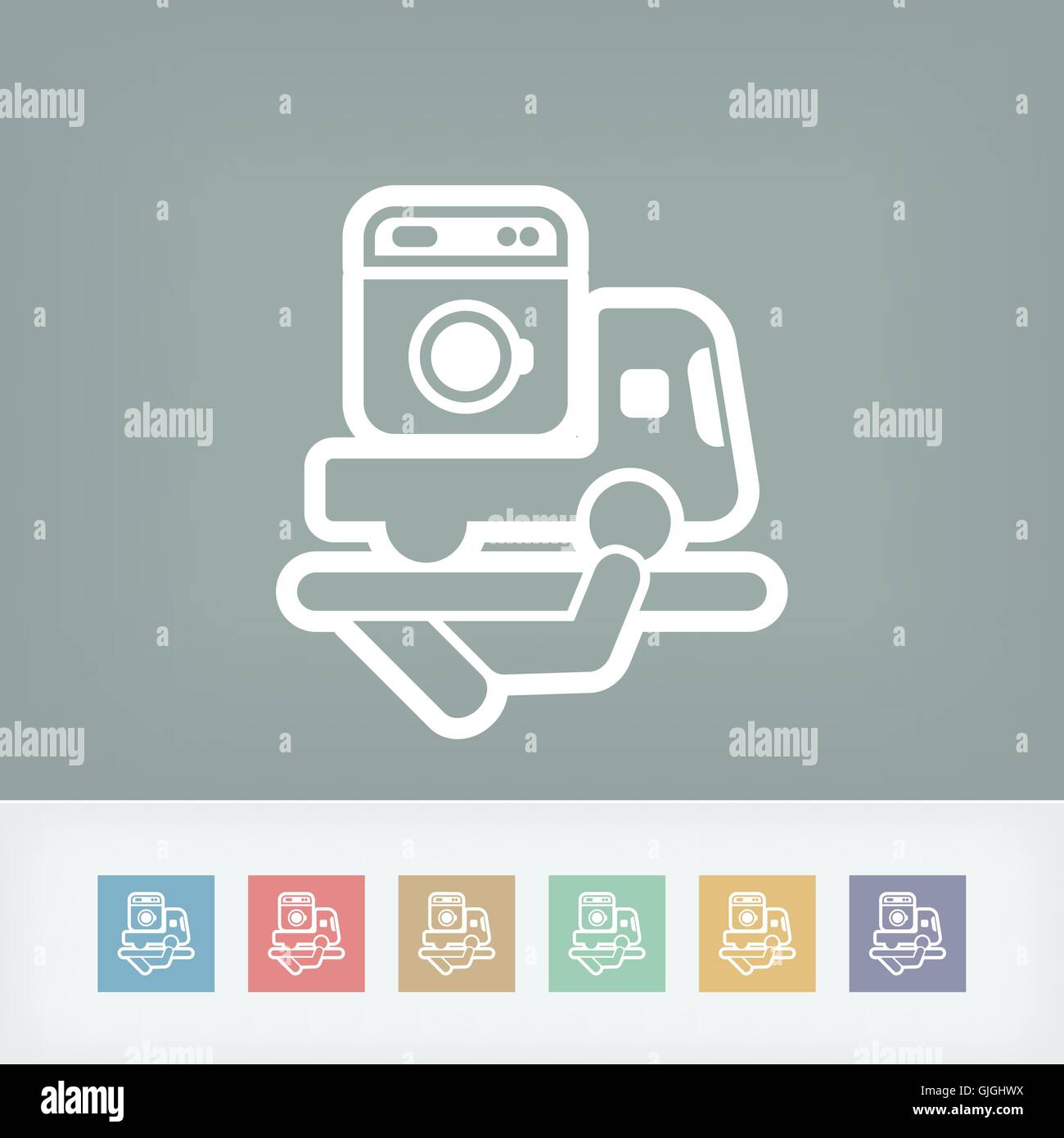 Washing machine delivery hi-res stock photography and images - Alamy