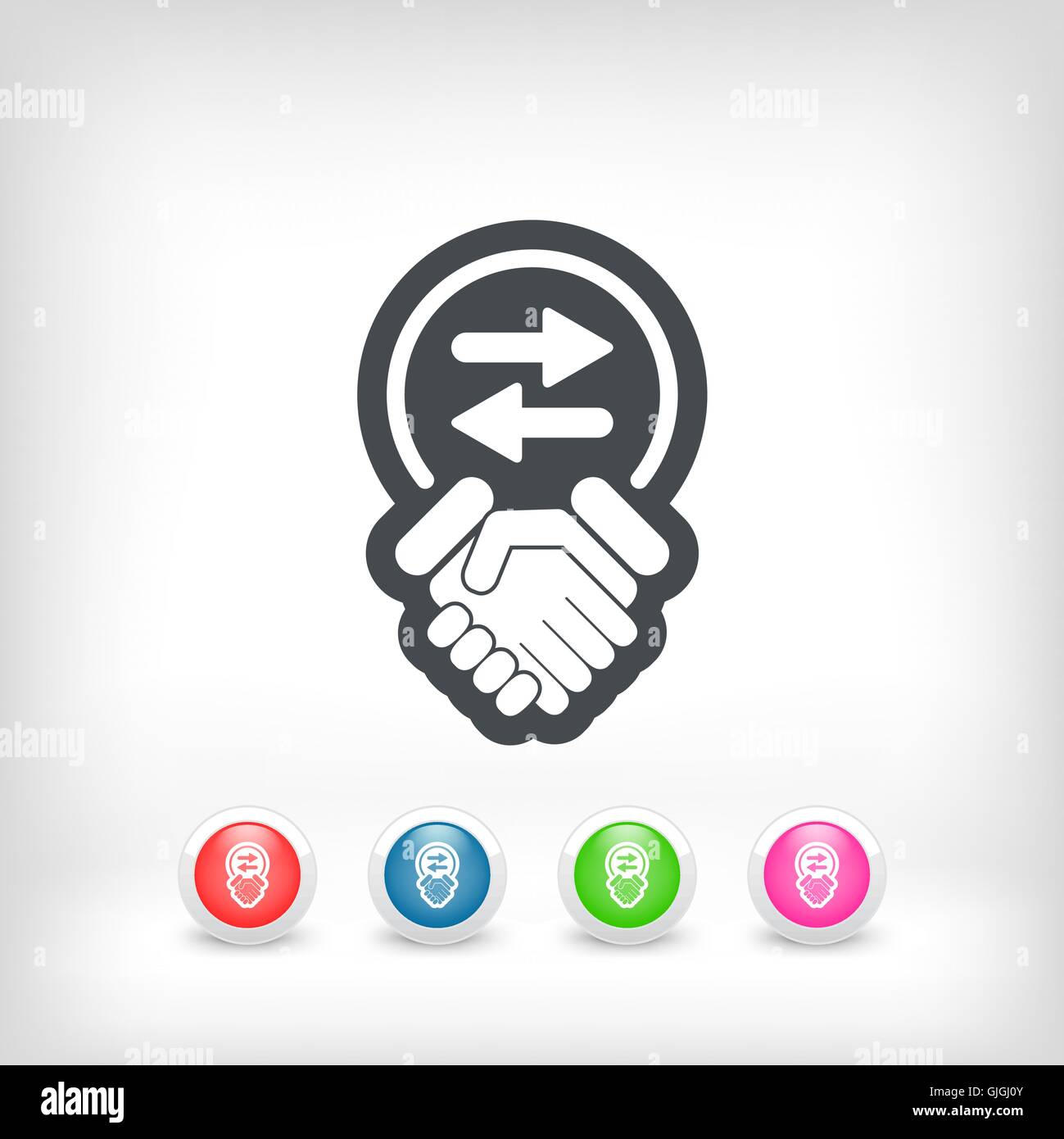 Strategic cooperation agreement Stock Vector Images - Alamy