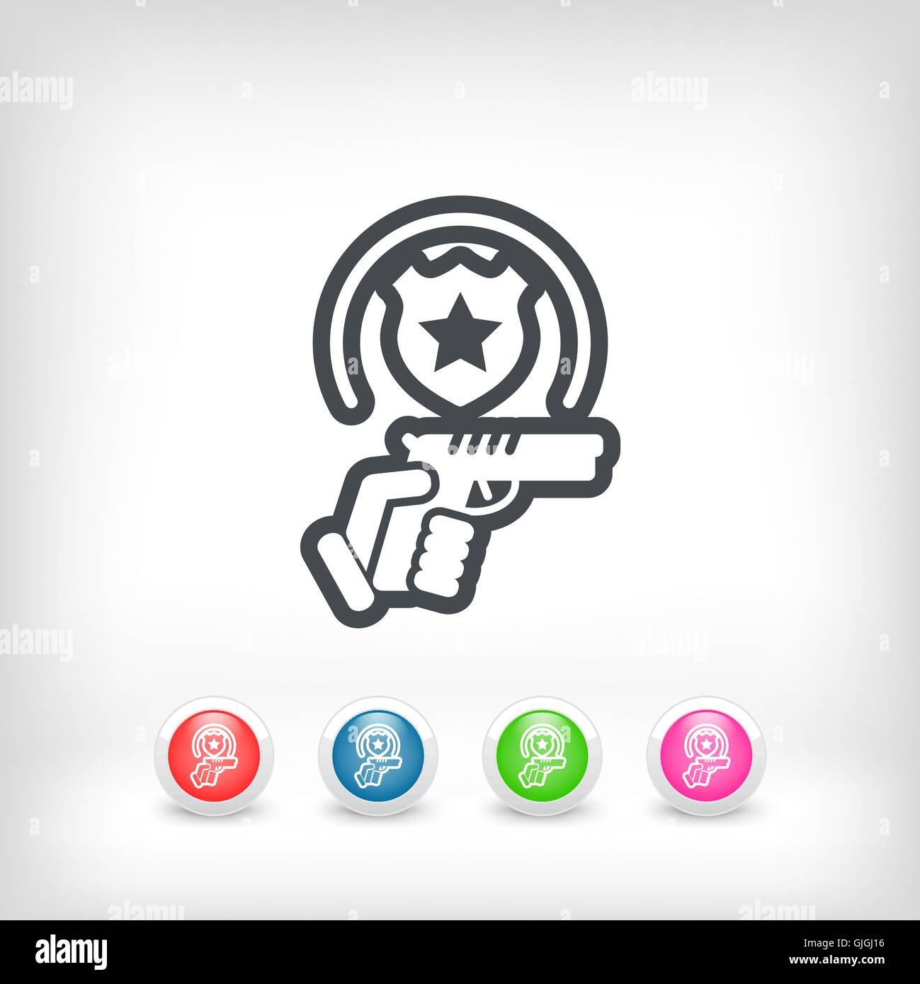 Armed security Stock Vector Images - Alamy