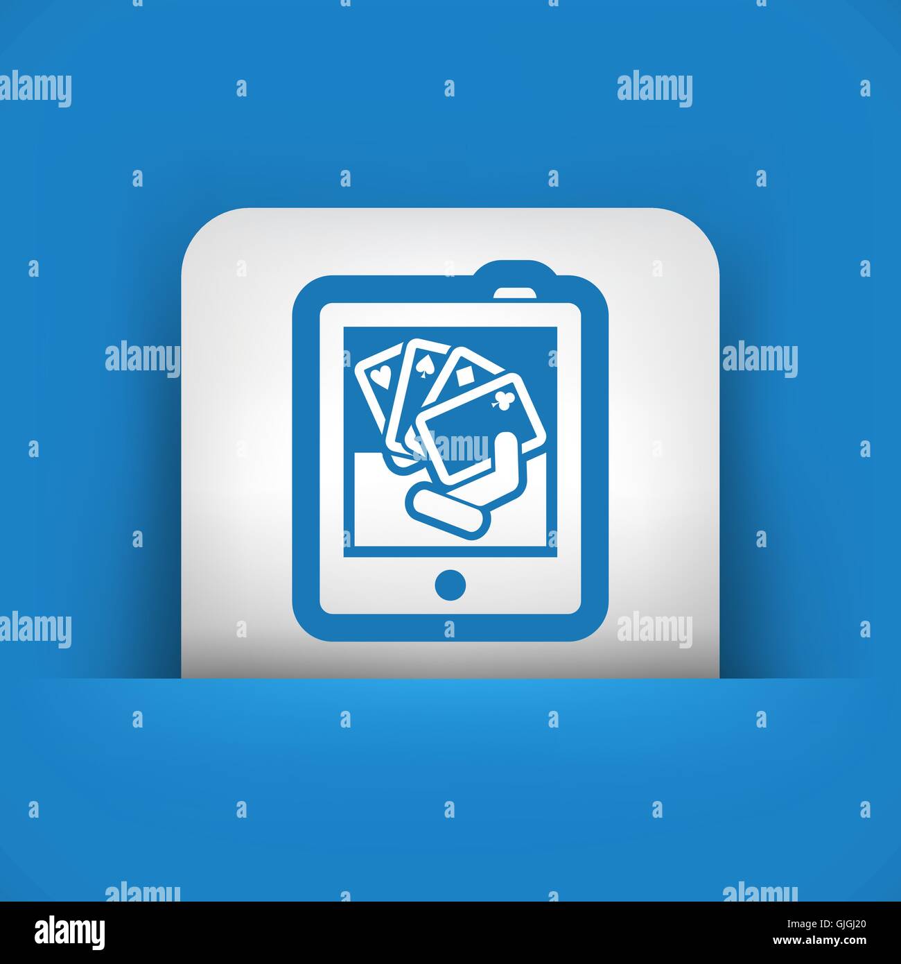 Poker game icon Stock Vector Image & Art - Alamy