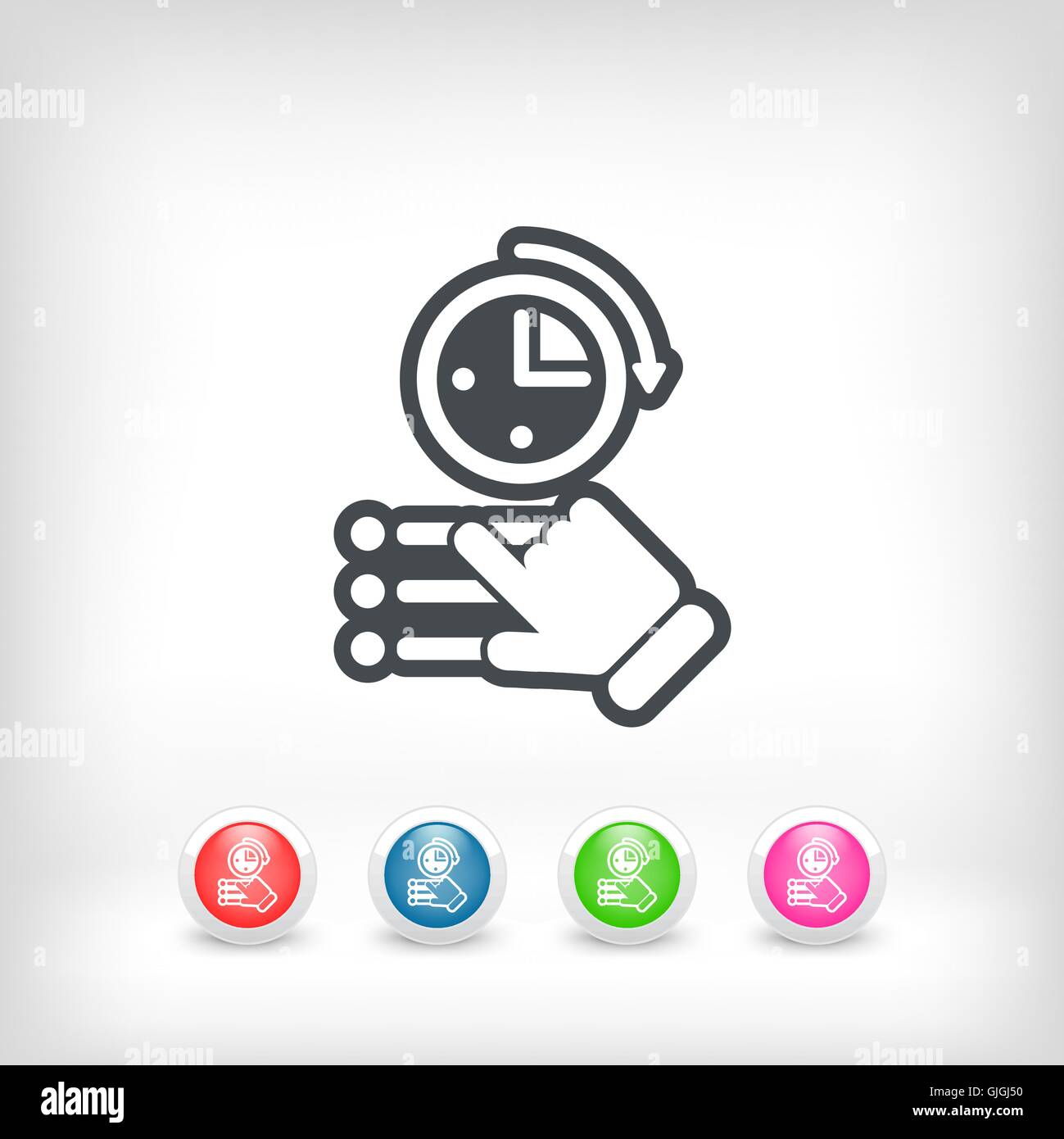 Time for test Stock Vector Image & Art - Alamy