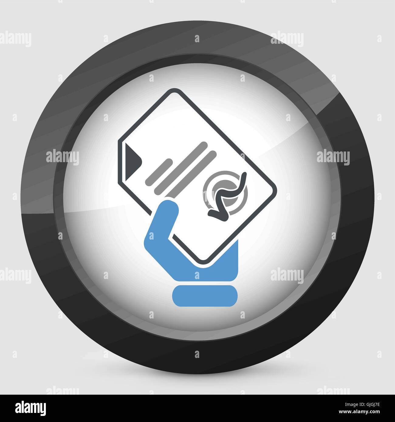 Time stamping Stock Vector Images - Alamy