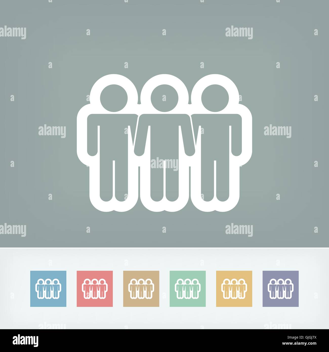 Pepole union icon Stock Vector Image & Art - Alamy