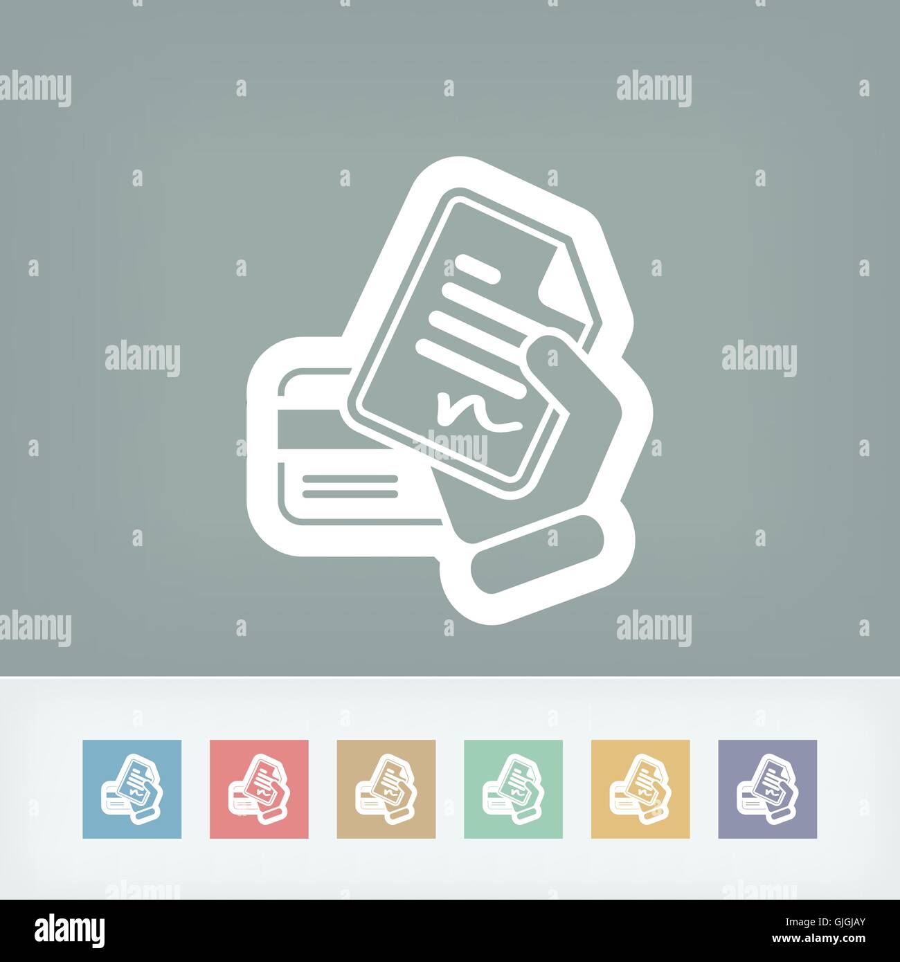 Bank current account Stock Vector Images - Alamy