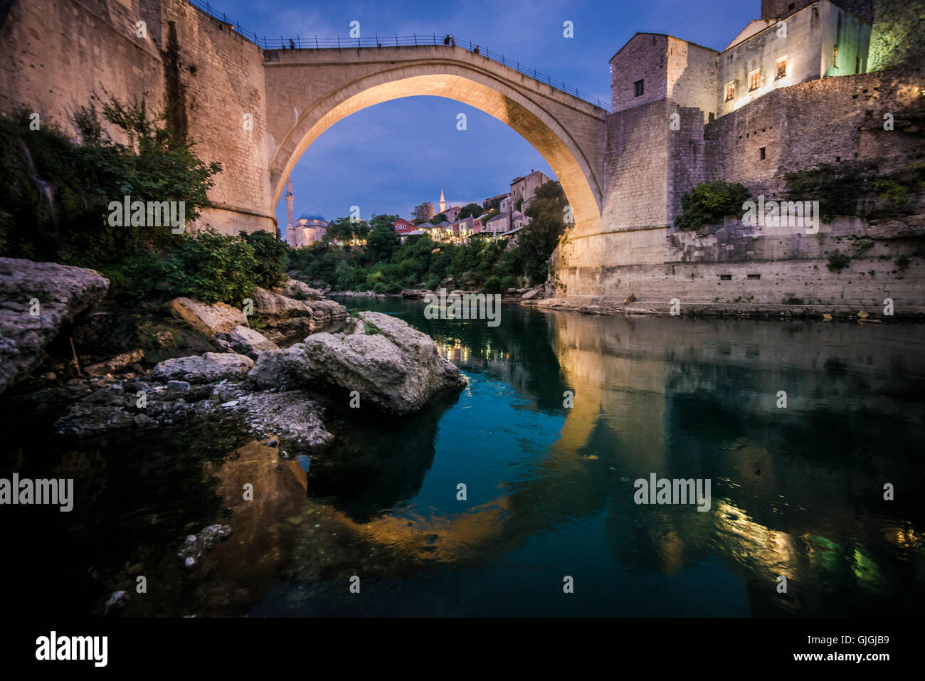 Mostar night hi-res stock photography and images - Alamy