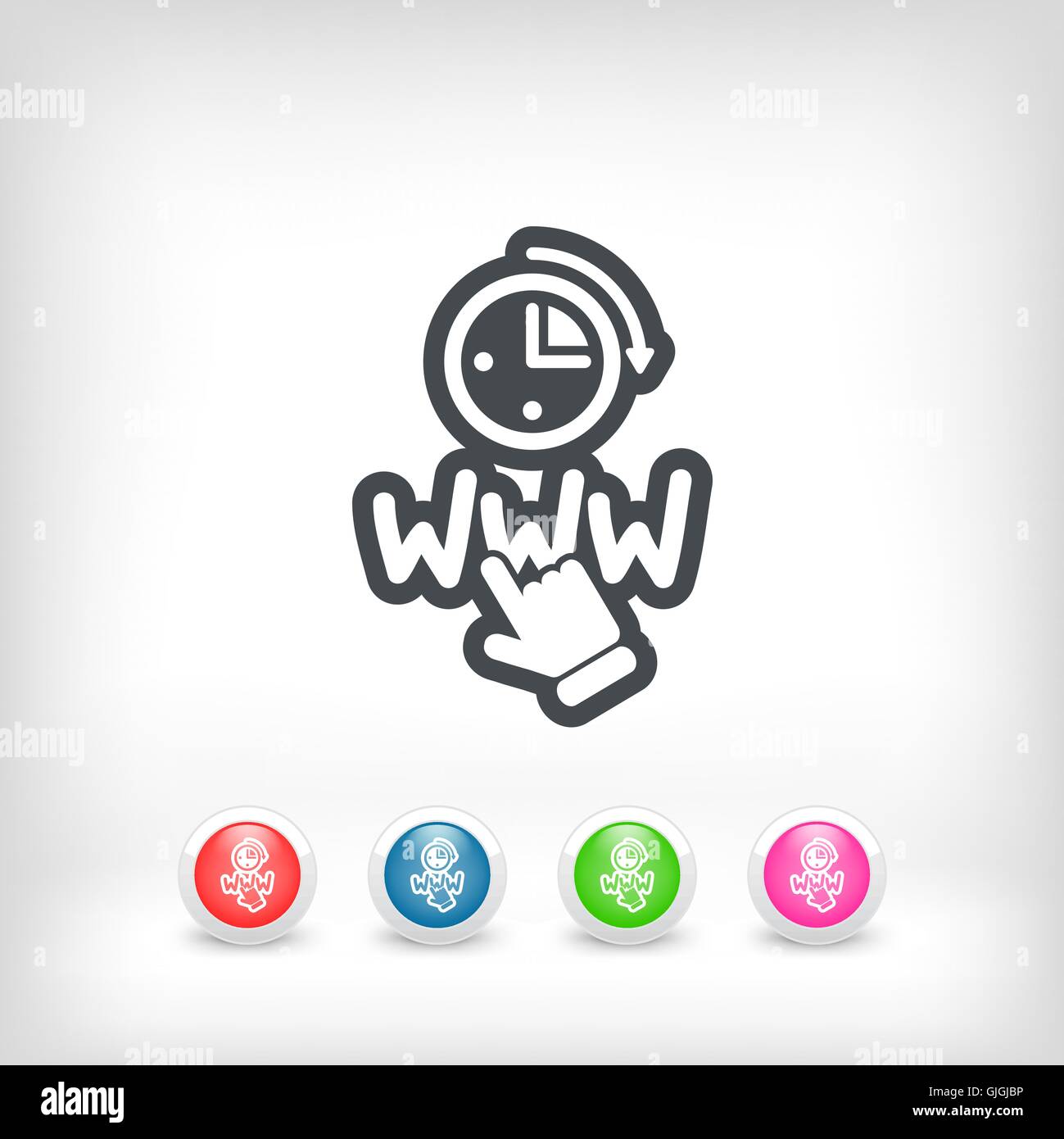 Web connection icon Stock Vector Image & Art - Alamy