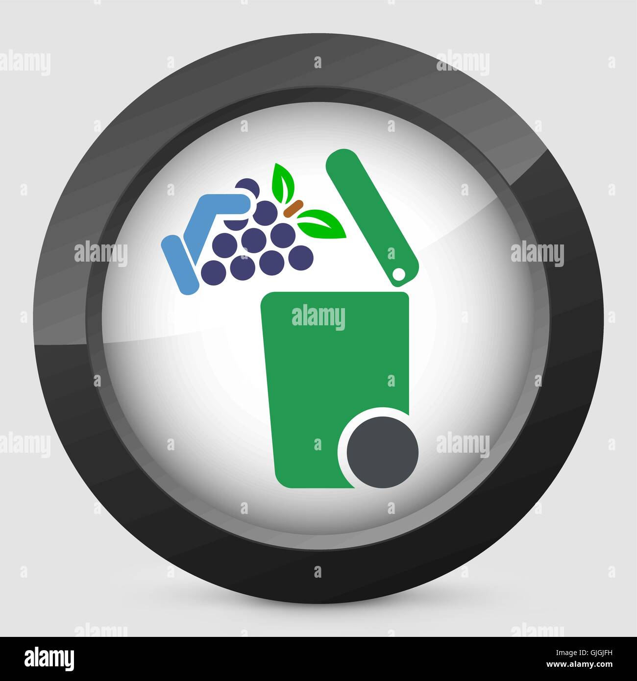 Fruit containers Stock Vector Images - Alamy